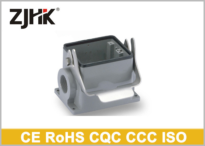 โครงยึดพื้นผิว / ฮูดขั้วต่อพร้อมคันโยกเดี่ยว H32B-SF-1L-PG29